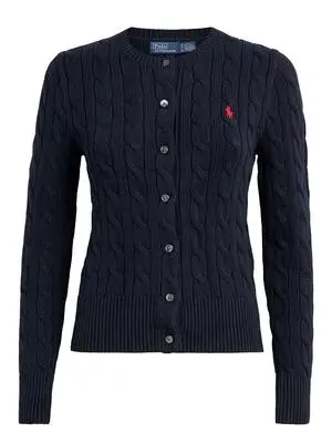 Polo Ralph Lauren Polo Ralph Lauren Cotton Cable-Knit Cardigan Navy