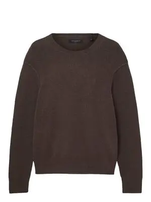 ALLSAINTS Statten Crew Neck Sweater - Brown