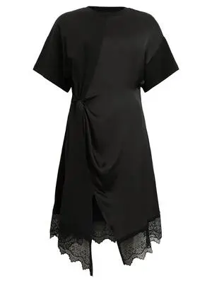 ALLSAINTS Lana Panelled Mini Dress - Black