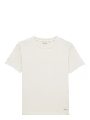 Saint Laurent Logo-patch T-shirt - White
