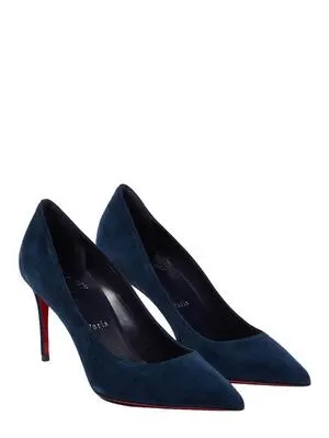 CHRISTIAN LOUBOUTIN Christian Louboutin Kate Suede Pumps Blue