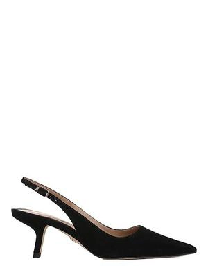 Sam Edelman Bianka Suede Slingbacks - Black
