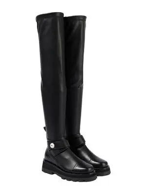 JIMMY CHOO Jimmy Choo Meena Over-the-Knee Leather Boots