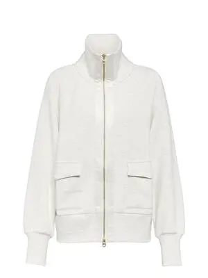 Varley Roxbury Jersey Sweatshirt - White