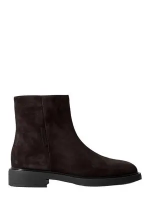 GIANVITO ROSSI Lexington Suede Ankle Boots - Brown