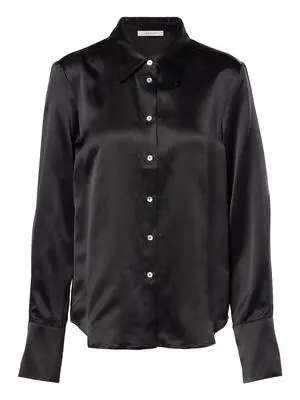 Asceno Tulum Silk And Wool Shirt - Black