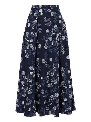 Agua Bendita Floral Maxi Skirt - Multicoloured