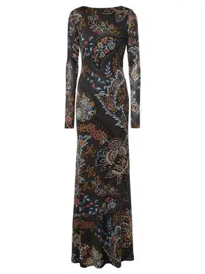 ETRO Etro Maxi Dress With Floral Print
