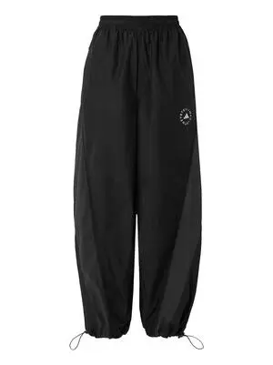 Adidas By Stella McCartney Paneled Recycled-shell Track Pants - Gray