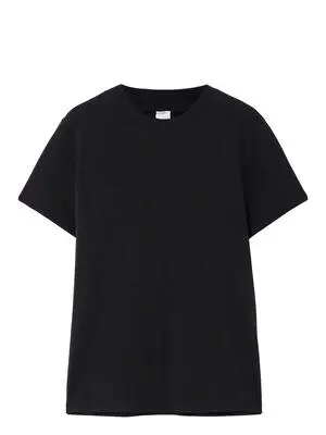 Lululemon All Yours Pima Cotton-jersey T-shirt - Black