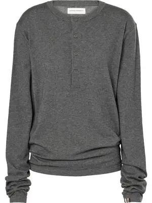 EXTREME CASHMERE Extreme Cashmere N°370 Herman Cotton And Cashmere Sweater