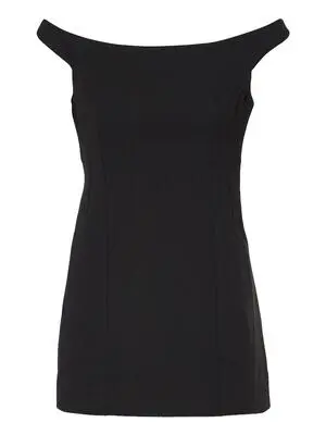 TOTEME Off-shoulder Top - Black