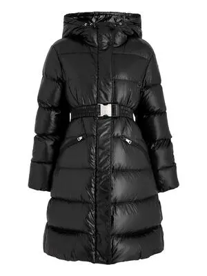 Moncler Bellevue Quilted Down Coat - Black