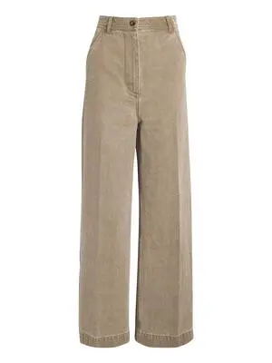 YVES SALOMON Yves Salomon Wide-Leg Jeans