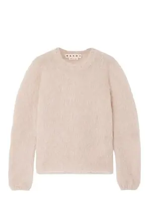 Marni Mohair-blend Sweater - Pink