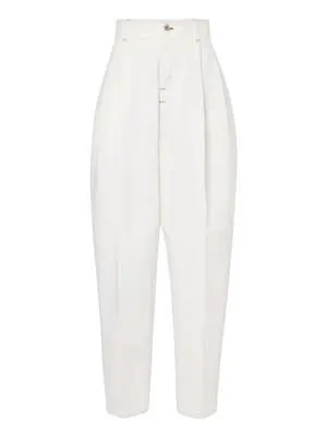 Jacquemus Curzio De-nimes High-rise Jeans - White