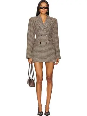 LOVERS AND FRIENDS Nicki Blazer Dress - Brown