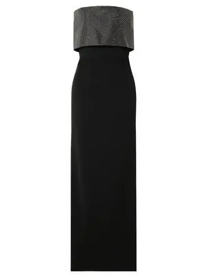 Solace London Brandi Strapless Gown - Black
