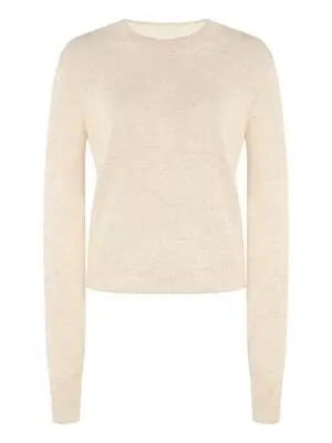 Eterne Francis Cashmere Sweater Ivory