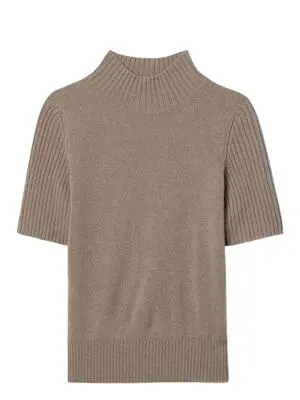Khaite Talvi Cashmere Turtleneck Sweater - Brown