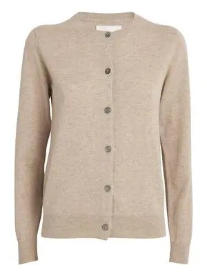 HARRODS Harrods Cashmere Crew Neck Cardigan