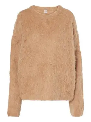 TOTEME Alpaca-blend Sweater - Beige