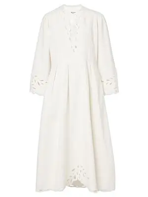MARANT ETOILE Cotton Maxi Dress - White