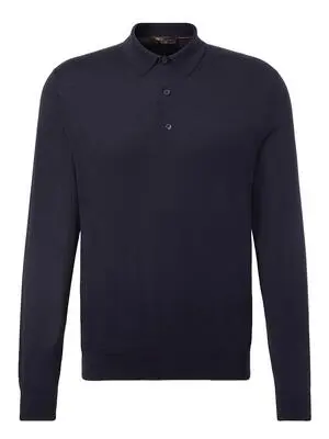 Loro Piana Cotton Polo Shirt - Blue