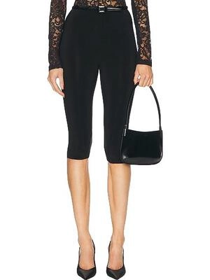 Norma Kamali Capri Legging - Black