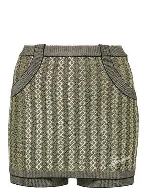Jacquemus Jacquemus Marino Knitted Skort Multicoloured