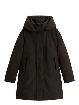 Woolrich Hooded Parka Coat - Black