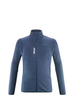 PASCAL MILLET Fusion Grid-panel Jacket - Blue