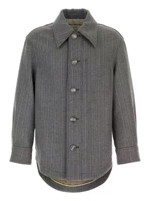 AMI Paris Buttoned Overshirt - Grey