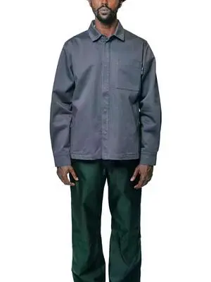 GR10K Chest-pocket Shirt Jacket - Grey