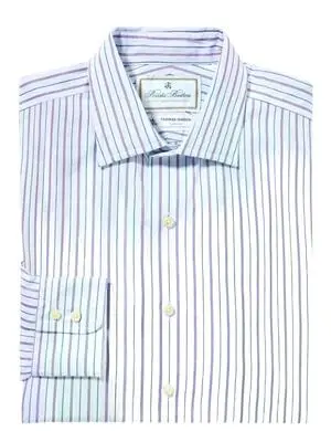 Brooks Brothers X Thomas Mason Striped-pattern Shirt - Blue