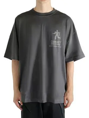 Carhartt Work In Progress Logo-print T-shirt - Grey