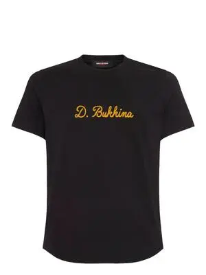 Dsquared2 X Magliano Embroidered T-shirt - Black