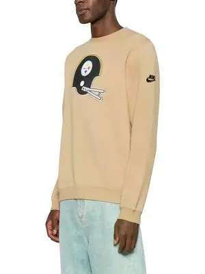 Nike X Nfl Pittsburgh Steelers Sweatshirt - Neutrals
