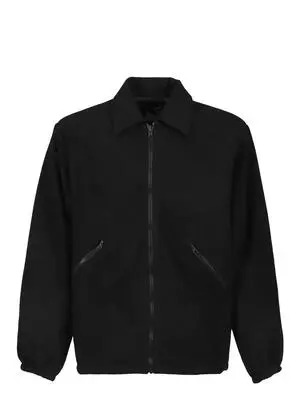 GR10K Zip-fastening Jacket With Turn-down Collar - Black