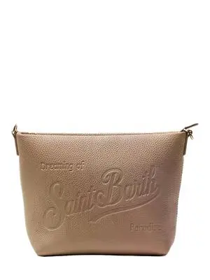 MC2 SAINT BARTH Aline Debossed Crossbody Bag - Neutrals