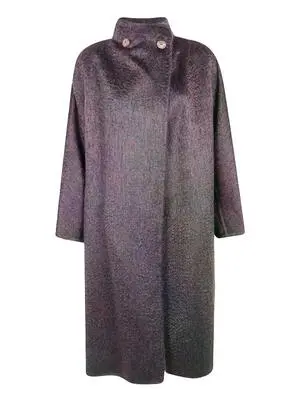 MAX MARA Max Mara Buttoned High Neck Coat
