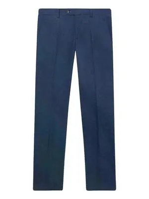 Brooks Brothers Flannel Chino Trousers - Blue