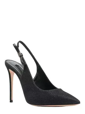 Casadei 100mm Slingback Pumps - Black