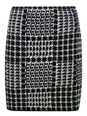 TWINSET Houndstooth Mini Skirt