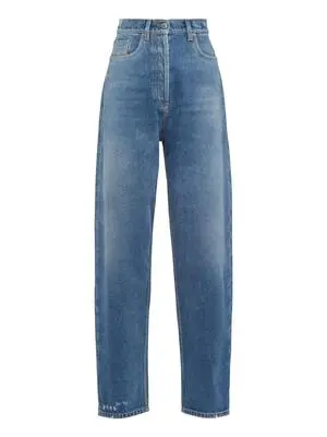 Prada High-waisted Denim Jeans - Mid Blue