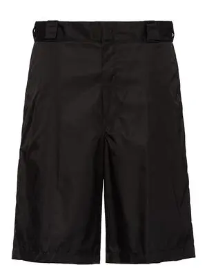 Prada Re-nylon Gabardine Bermuda Shorts - Black