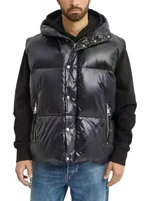 Khrisjoy Puffer Gilet With Hood - Black