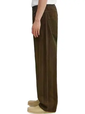 NO PROBLEMO NO PROBLEMO Striped Corduroy Jeans