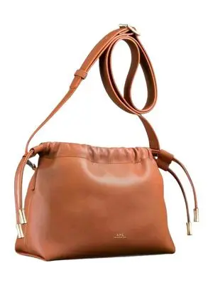 A.p.c. A.P.C. Drawstring Tote Bag Brown