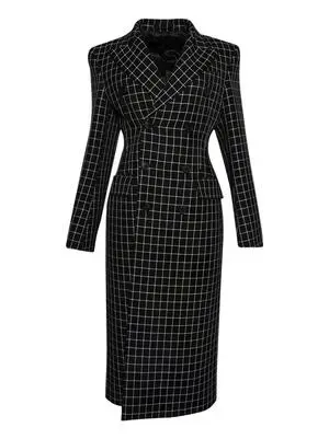 Wardrobe.NYC Double-breasted Coat - Black
